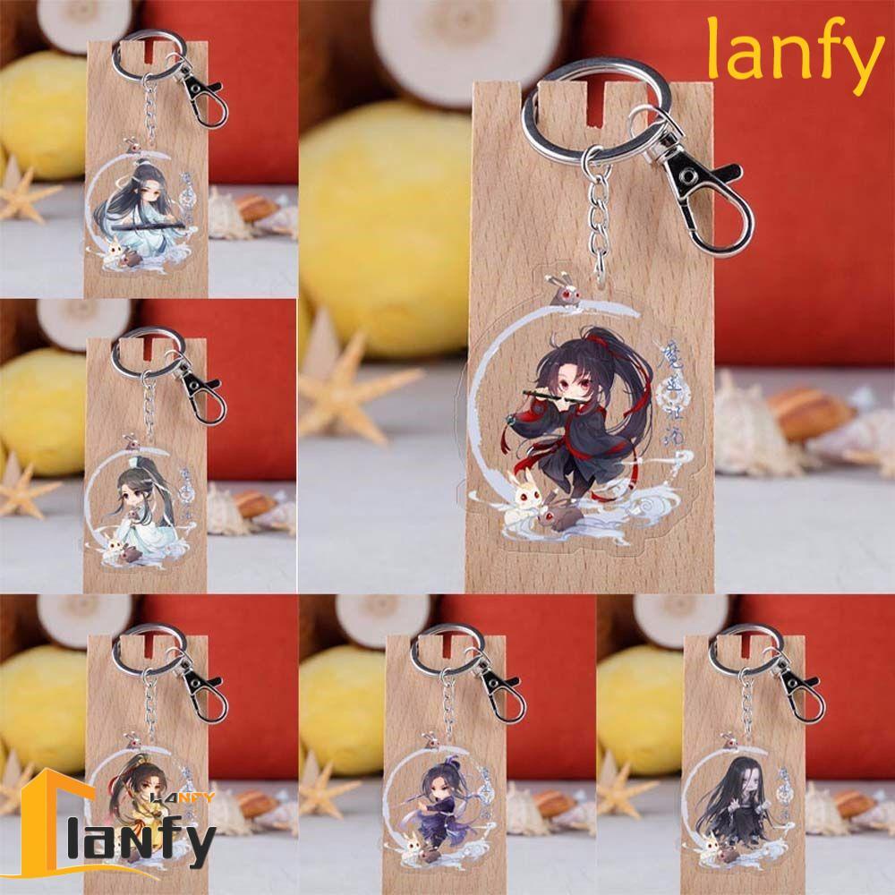 LANFY Cute Mo Dao Zu Shi Chen Qing Ling Key Ring Holder Keychain ...