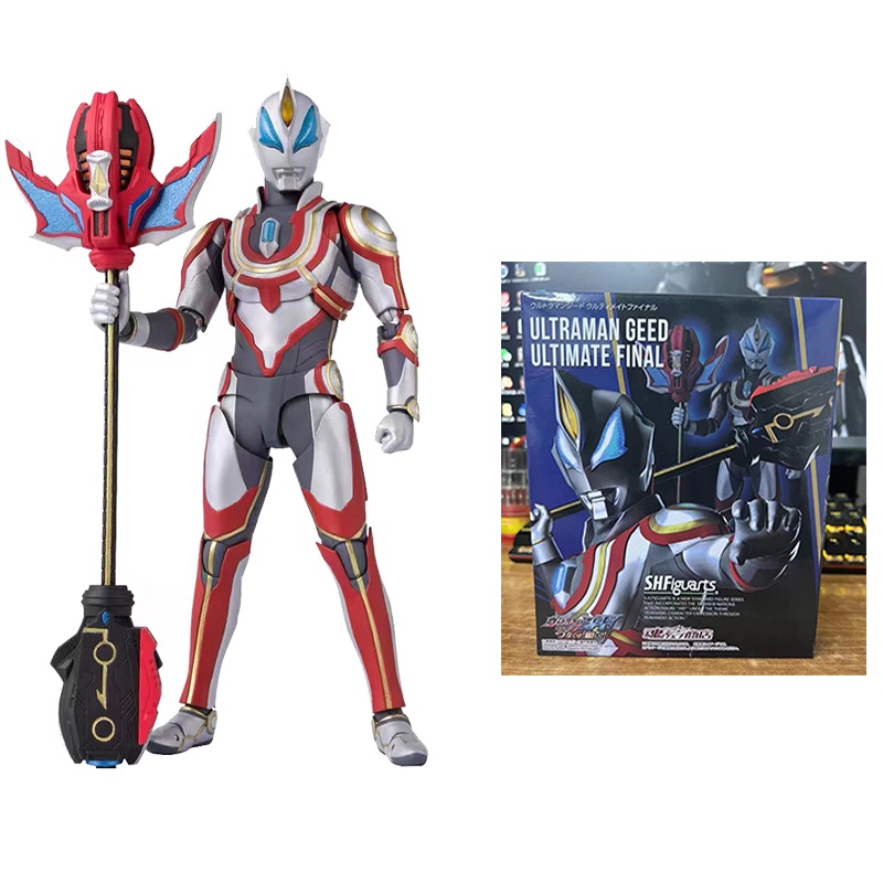 SHFiguarts Ultraman Leo Geed Ultimate Final Mons Armor Option Parts Set ...