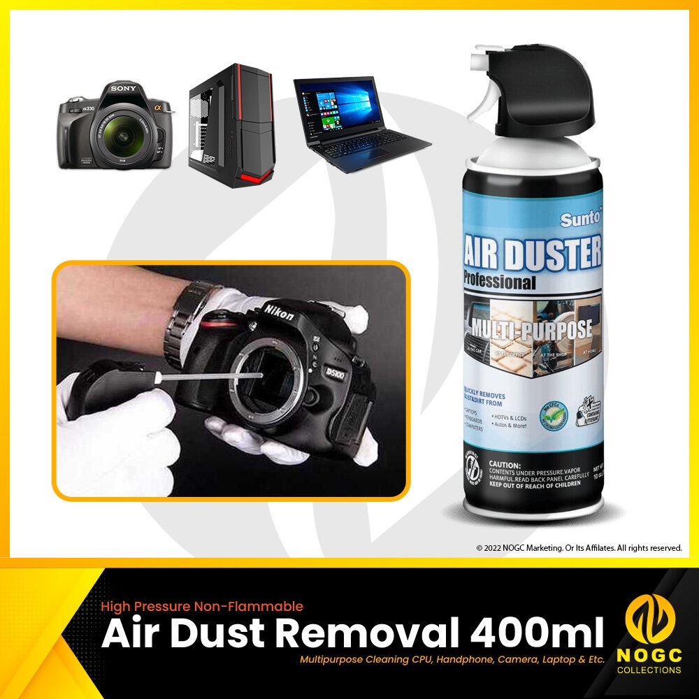NOGCC NTH-029 SUNTO Multipurpose Air Duster Non-Flammable High Pressure ...