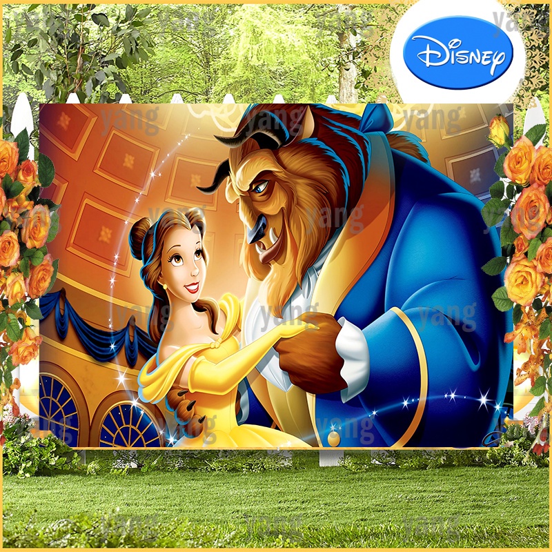 Beauty and the Beast Belle Princess Romantic Palace Birthday Party ...