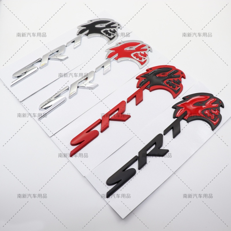 Srt Hell Cat Leopard Head Car Logo Labeling Modified DODGE DODGE JEEP ...