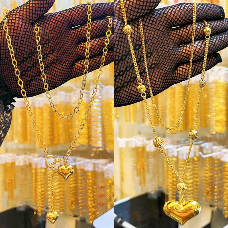 RANTAI LEHER LOVE BOBA / RANTAI LEHER HARDWARE COP 916 ( Emas bangkok ...