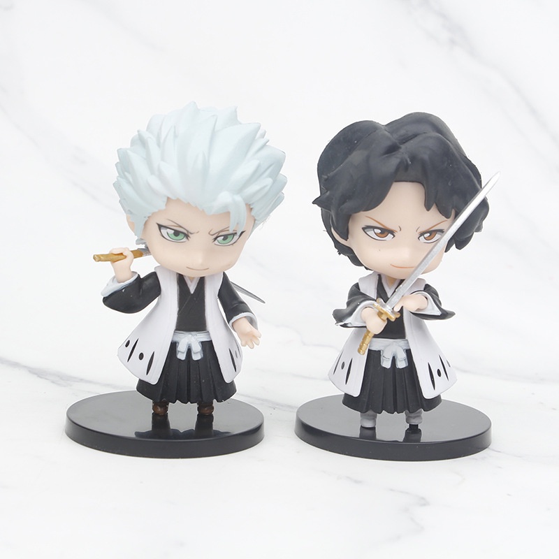 Anime BLEACH Zaraki Kenpachi Hitsugaya Toushirou Urahara Kisuke Aizen ...