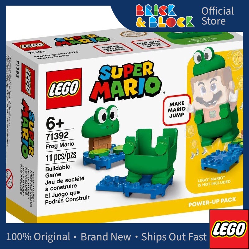 LEGO 71392 Frog Mario Power-Up Pack | LEGO Super Mario | Shopee Malaysia