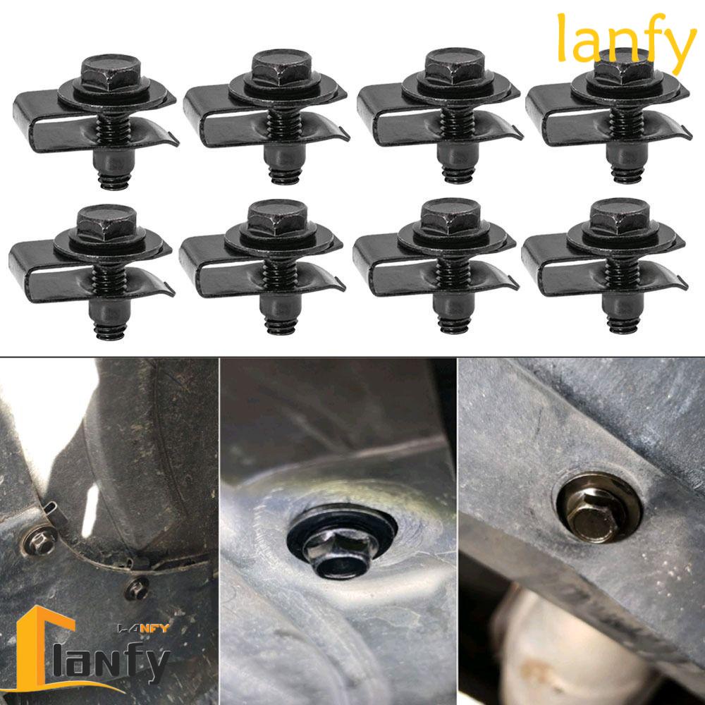 LANFY 5/10pcs Car U-nut Clips, M6 U-clamp Car Body Bolts, Plate Fixing ...