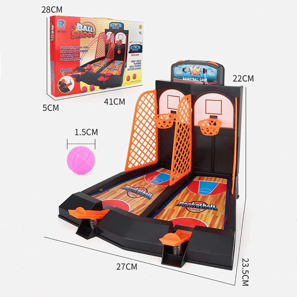 Ball Shoot Board Game Family Party Basketball Finger Children Games ...