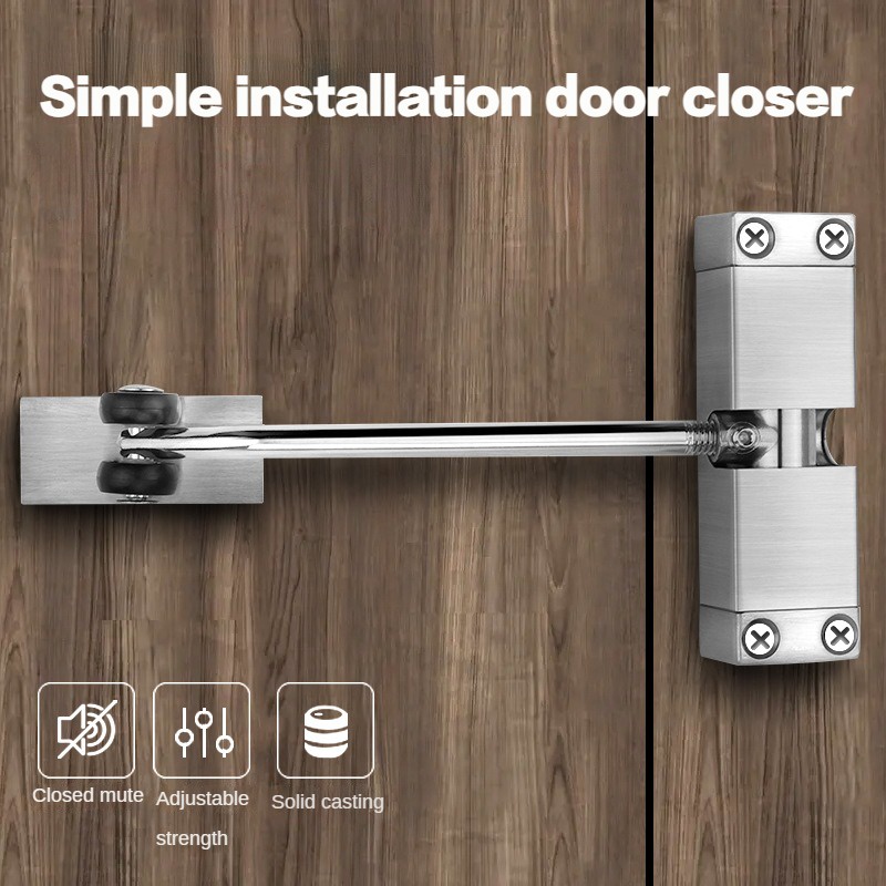 Easy Install Automatic Spring Door Closer Small Door Catch Not ...