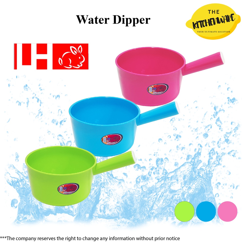 EXTRA THICK LH Plastic Water Dipper/ Water Dipper/ Water Scoop/ Gayung ...