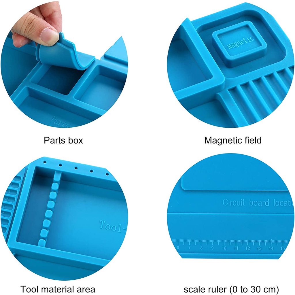 🇲🇾READY STOCK 45x30CM Silicone Phone Repair Mat Heat Insulation with ...