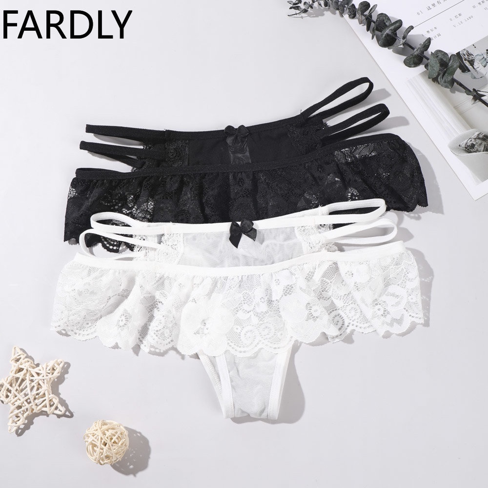 Fardly Sexy Underwear Panty For Women Pure Cotton Summer Thin Gauze