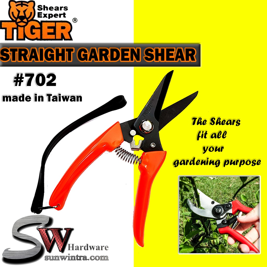 SW HARWARE Tiger Pruning Shears Garden Cutter #702 | Shopee Malaysia