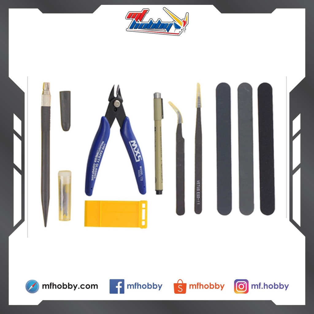 Gundam Tool - Gundam Basic Tool Set VT-032 | Shopee Malaysia