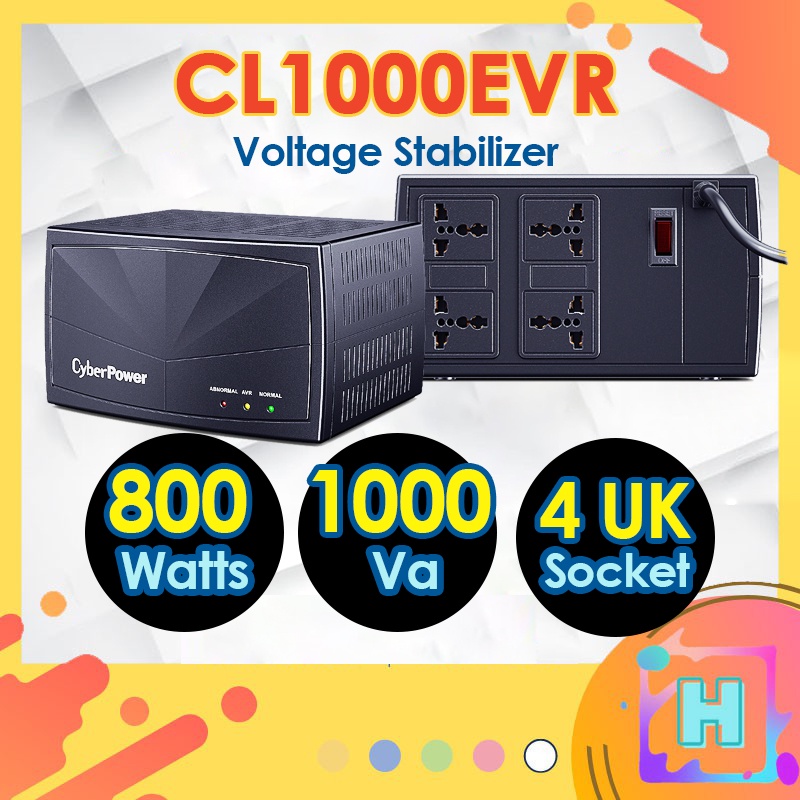 Cyberpower AVR CL1000EVR CL800EVR Auto Voltage Regulator Surge ...