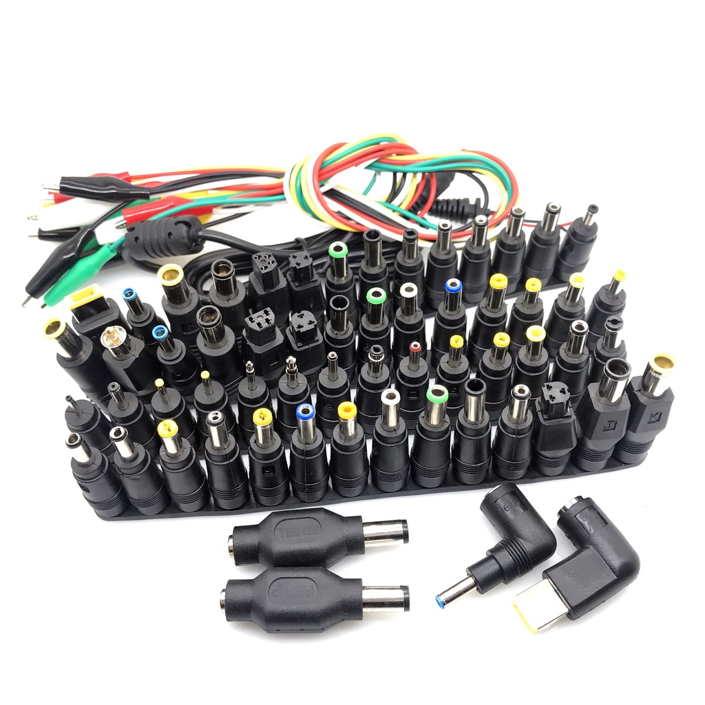 Universal Laptop DC Power Supply Adapter Connector Plug AC DC ...