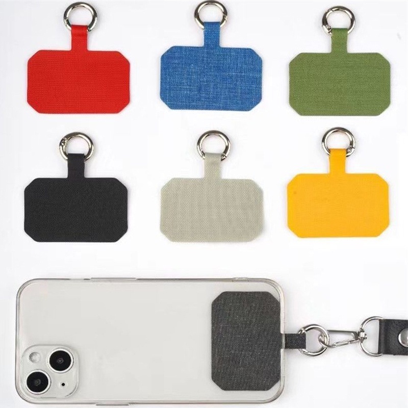Anti-lost Tether Pad Detachable Phone Cord Nylon Patch / Spring Buckle ...