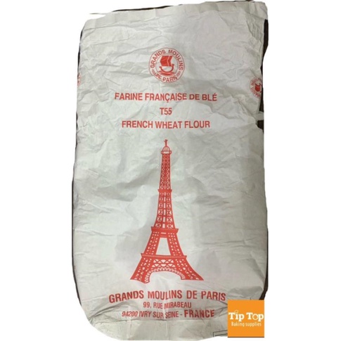 T55 FRENCH WHEAT FLOUR 1KG (REPACK) | Shopee Malaysia