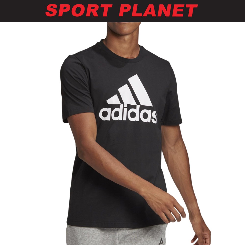 adidas Men Essentials Big Logo Tee Shirt Baju Lelaki (GK9120) Sport ...
