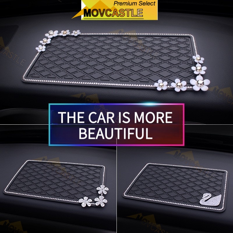 Car Anti Slip Dashboard Sticky Pad Non-Slip Mat For Cell Phone ...