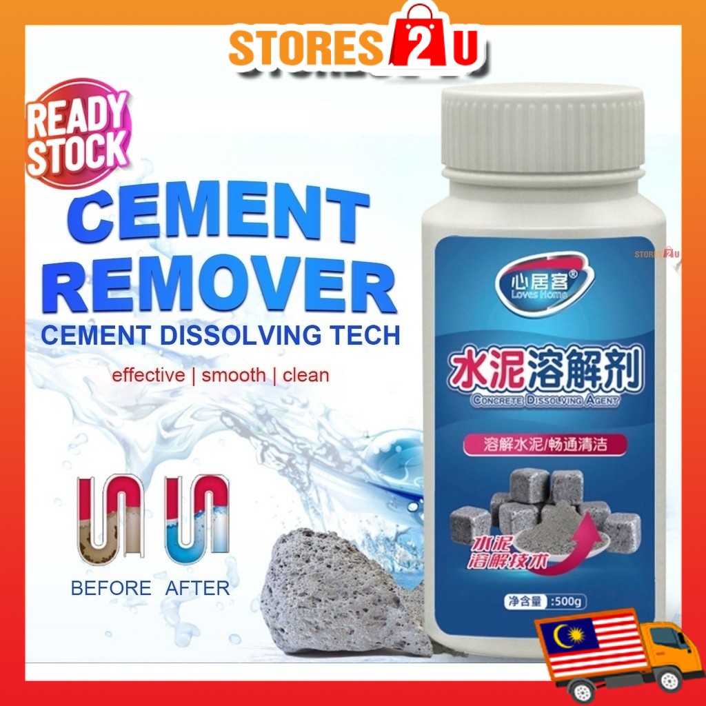 Cement Remover (500g)New Renovation House Pipeline Clogging Surface ...