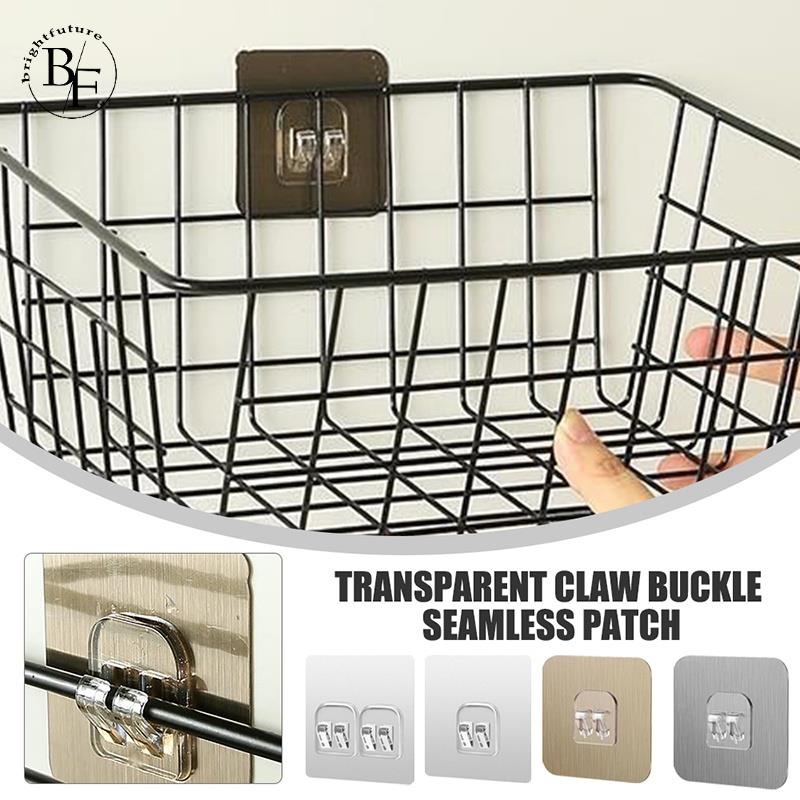 Multifunctional Plastic Hook Transparent Claw Buckle Seamless Patch ...