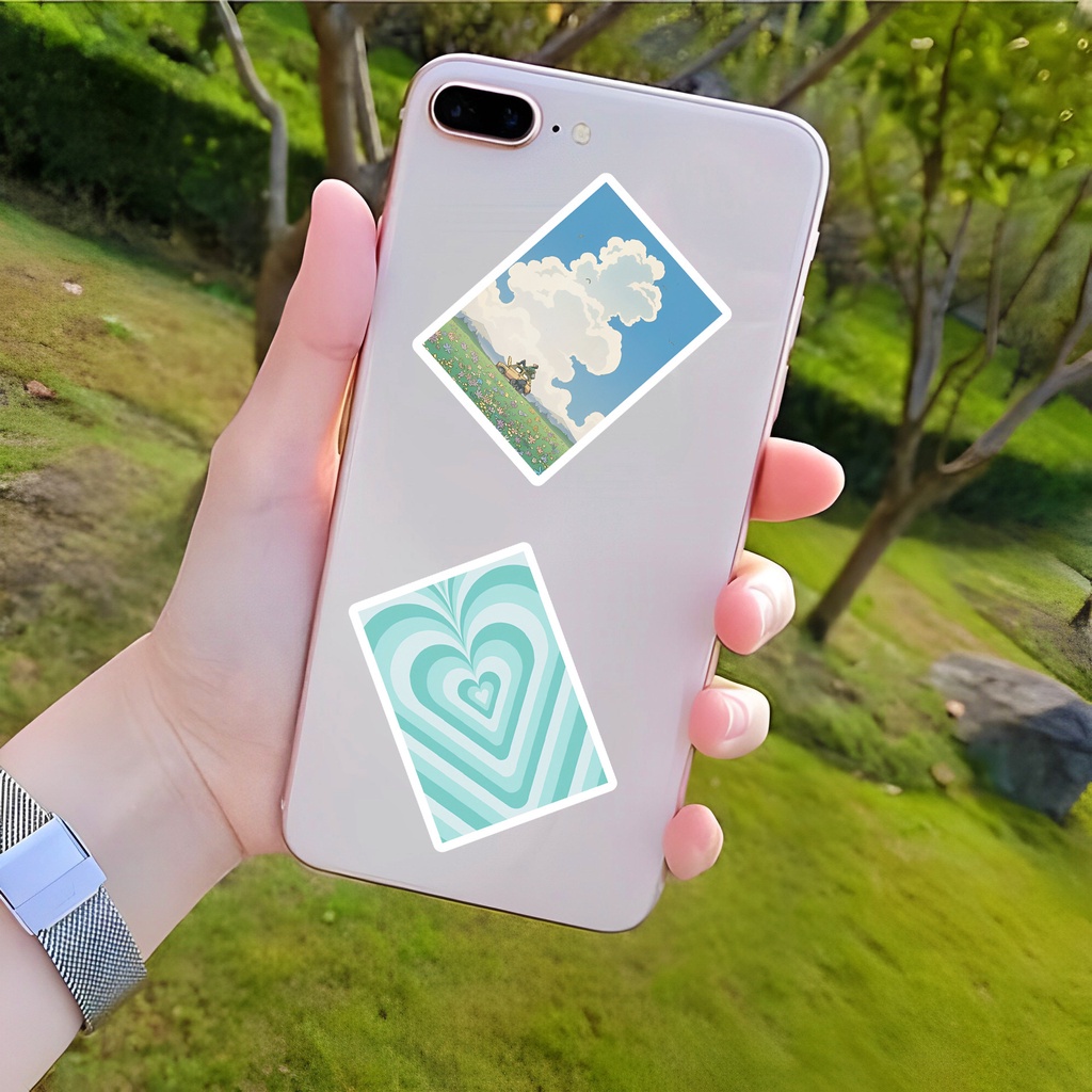 INSPIRATIONAL QUOTES & ARTS 50 pcs Waterproof Non Repeating Stickers ...