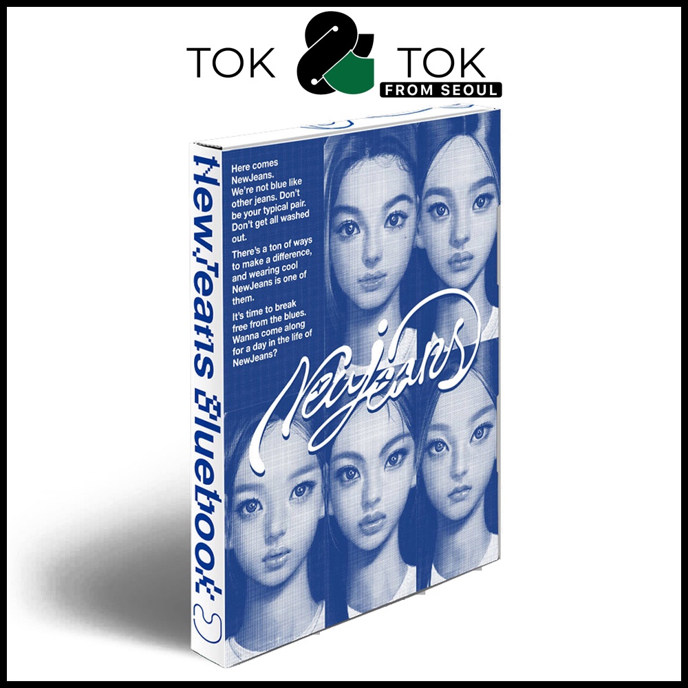NewJeans - 1st EP [NEW JEANS] BLUEBOOK Ver. | Shopee Malaysia