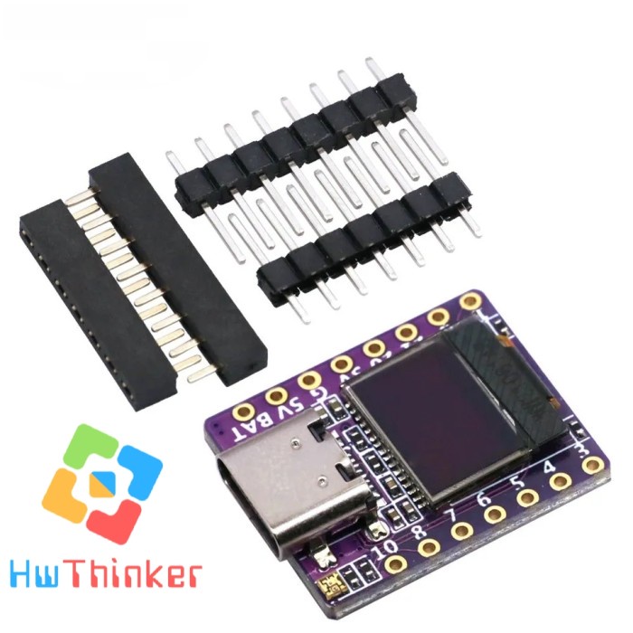 Esp32-c3 RISC-V WIFI Bluetooth BLE 5.0 LCD 0.42 inch Board | Shopee ...