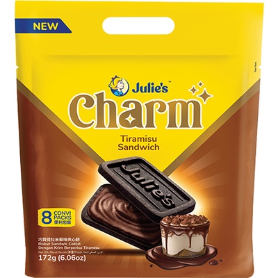 Julie's Charm Tiramisu Sandwich CP 172G | Shopee Malaysia