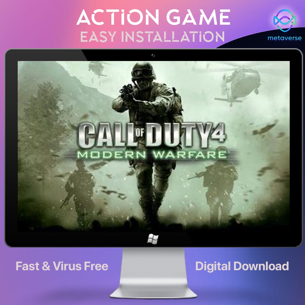 🔥PC GAME🔥 Call Of Duty Modern Warfare 4 | OFFLINE | DIGITAL DOWNLOAD ...