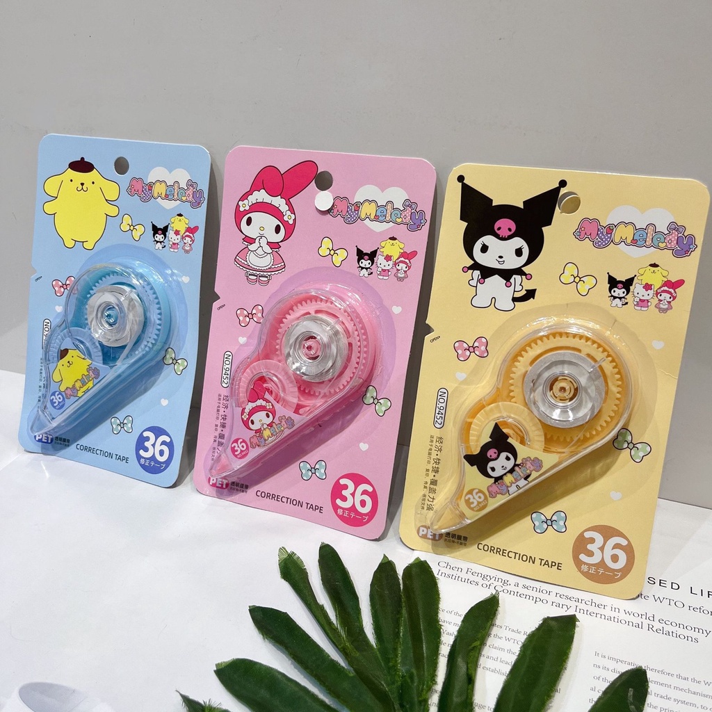 Type Ex/Type Ex/Correction Tape/Eraser Sanrio Melody Cinnamoroll Kuromi ...