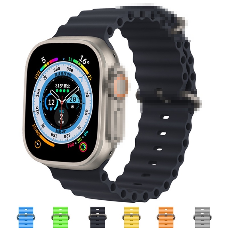 Ocean strap For Apple watch band series 10 42MM 46MM 9 8 ultra 49mm ...