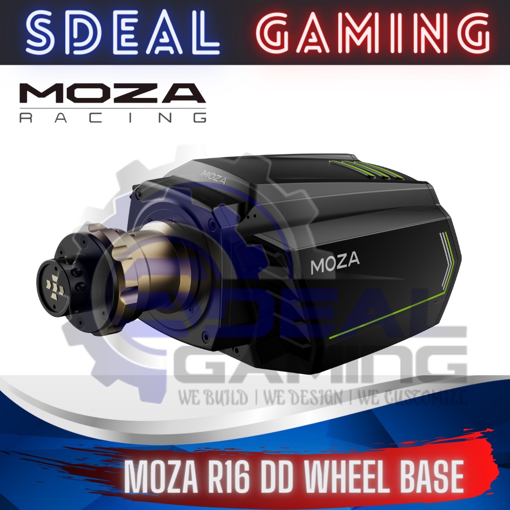 MOZA RACING R16 DIRECT DRIVE WHEEL BASE | Shopee Malaysia