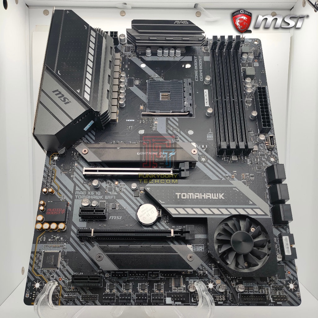 MSI MAG X570 TOMAHAWK WIFI ATX AM4 Motherboard | Shopee Malaysia