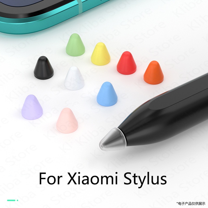 10pcs Pencil Tip Cover For Xiaomi Smart Pen Mute Silicone Nib Case For ...