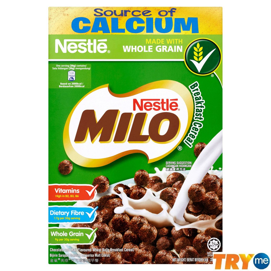 Nestle Milo Breakfast Cereal (300g) | Shopee Malaysia
