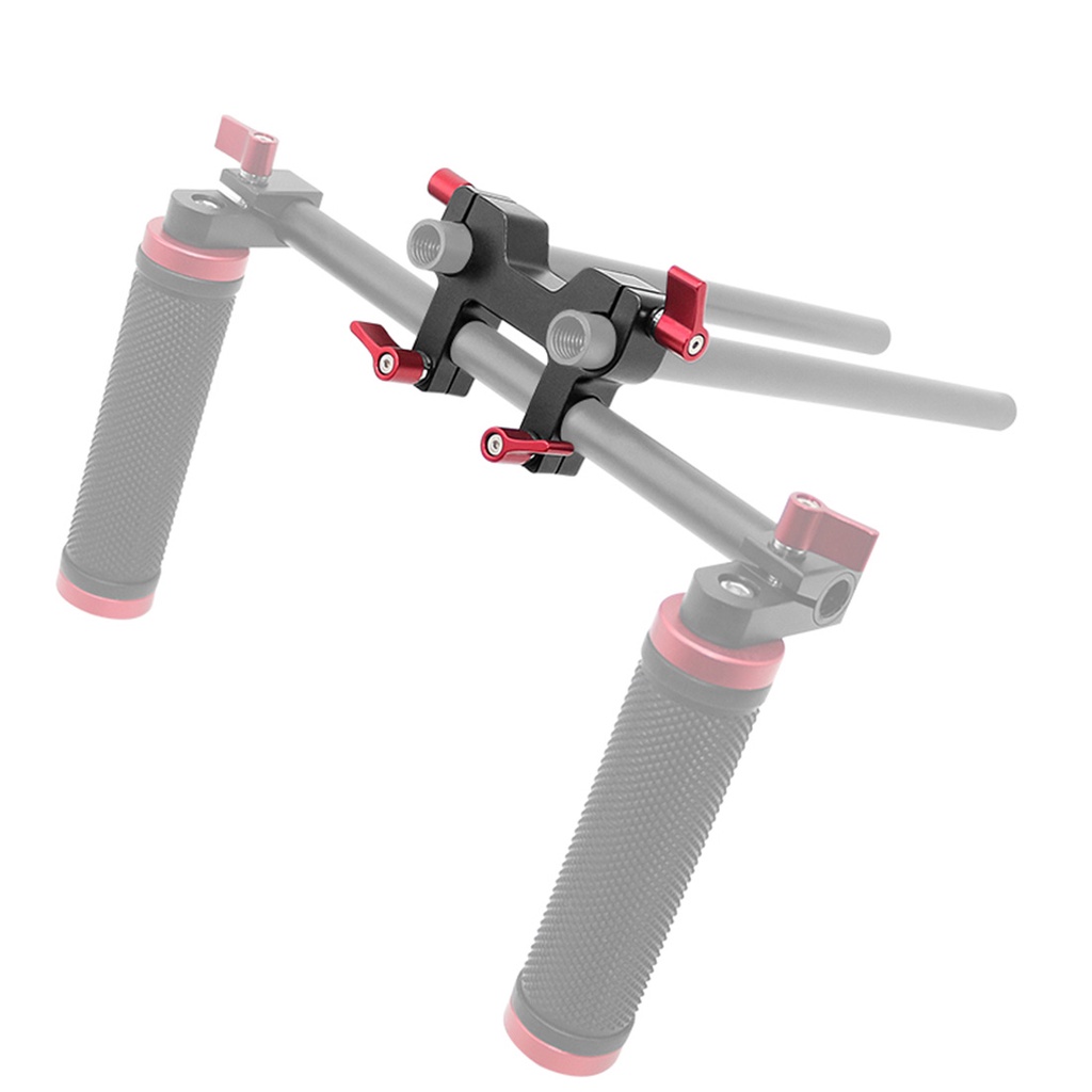 XT-XINTE 15mm Rod Clamp 1/4" Cheese Mount for DSLR Cameras Rig Tube ...