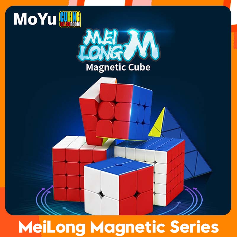 [MoYu MeiLong Magnetic Series] Cube Set of MeiLong 3x3 2x2 4x4 5x5 ...