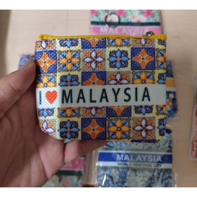 [MALAYSIA] Malaysia Design Dompet Syiling Souvenir Keychain Dompet ...