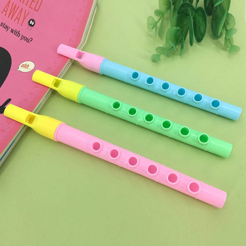 Children Fresh Colorful Small Flute 6-Hole Mini Recorder Creative Baby ...