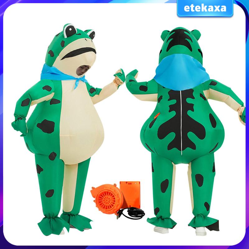 Inflatable Frog Costume Halloween Anime Cosplay Party Dress up for ...
