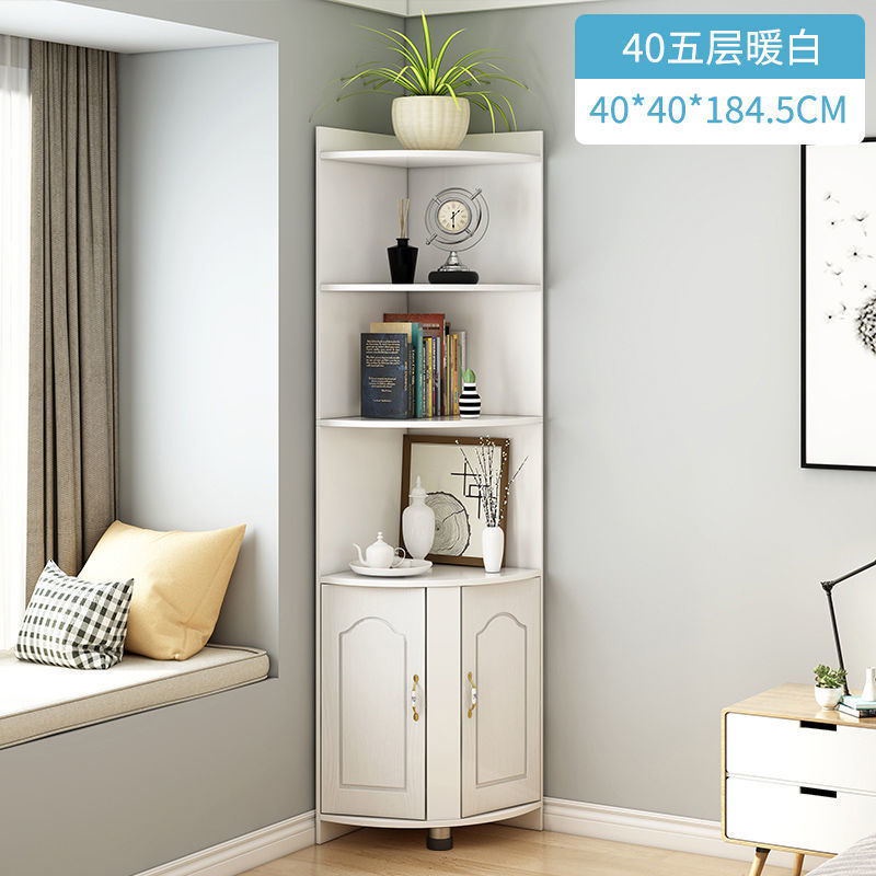 Corner Cabinet Living Room Triangle Storage Rack Corner Locker Corner ...