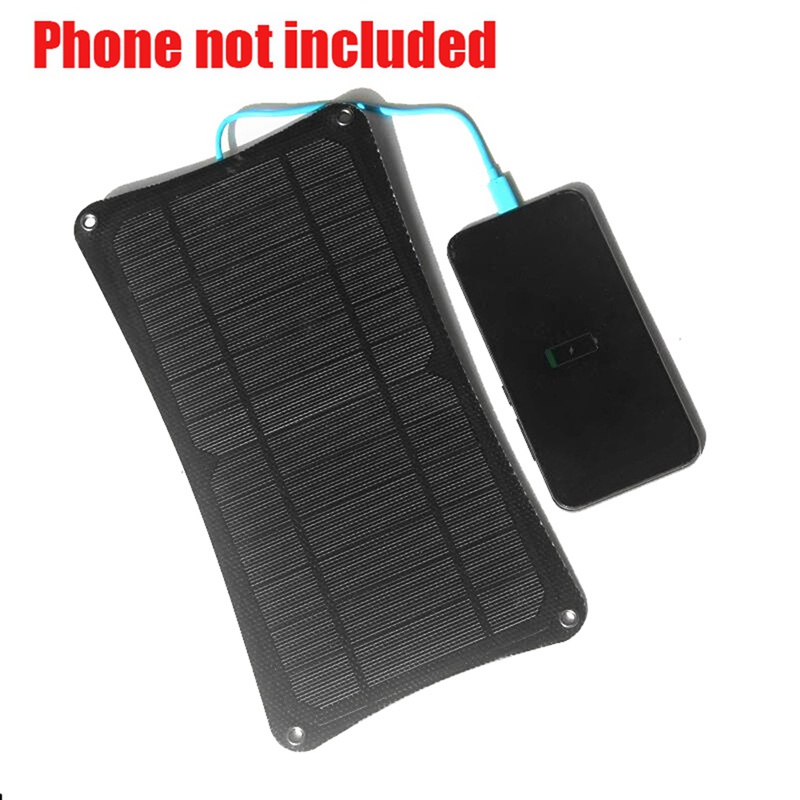 Plastic Solar Panel with USB Port+Carabiner Charging Battery System ...