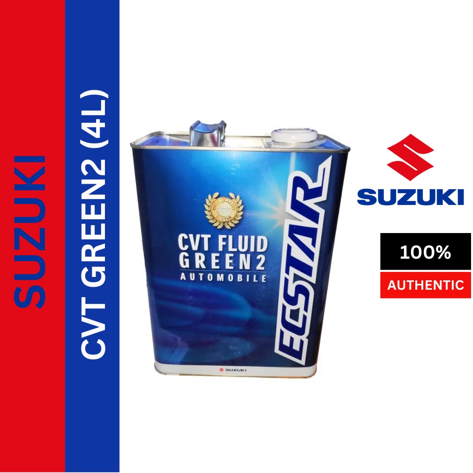 Suzuki ECSTAR CVT FLUID GREEN2 Automobile 4L ( Original ) Swift ZC / alto 99000.22b24.046 ...