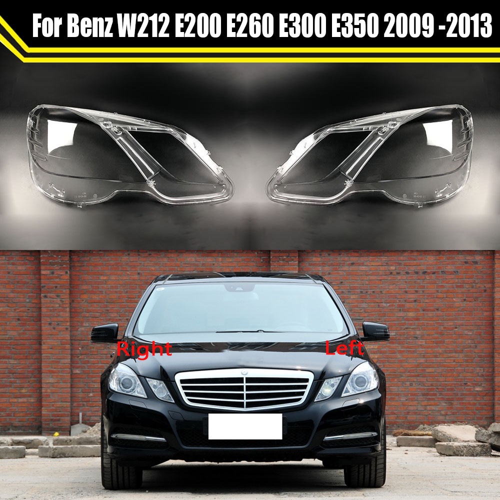For Benz W212 E200 E260 E300 E350 09~13 HEADLAMP COVER/HEADLIGHT COVER/HEADLAMP LENS/HEADLIGHT ...