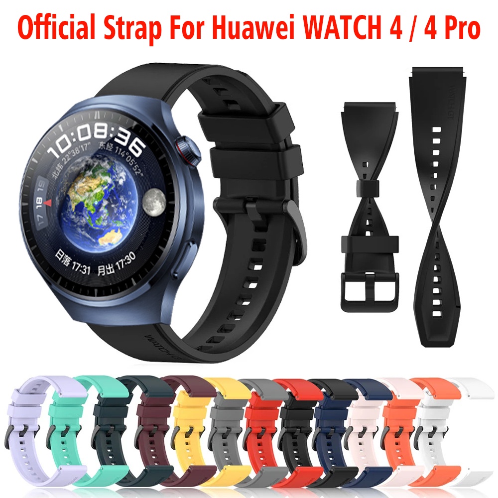 Original Silicone Strap for huawei watch 4 pro Sport band for huawei ...
