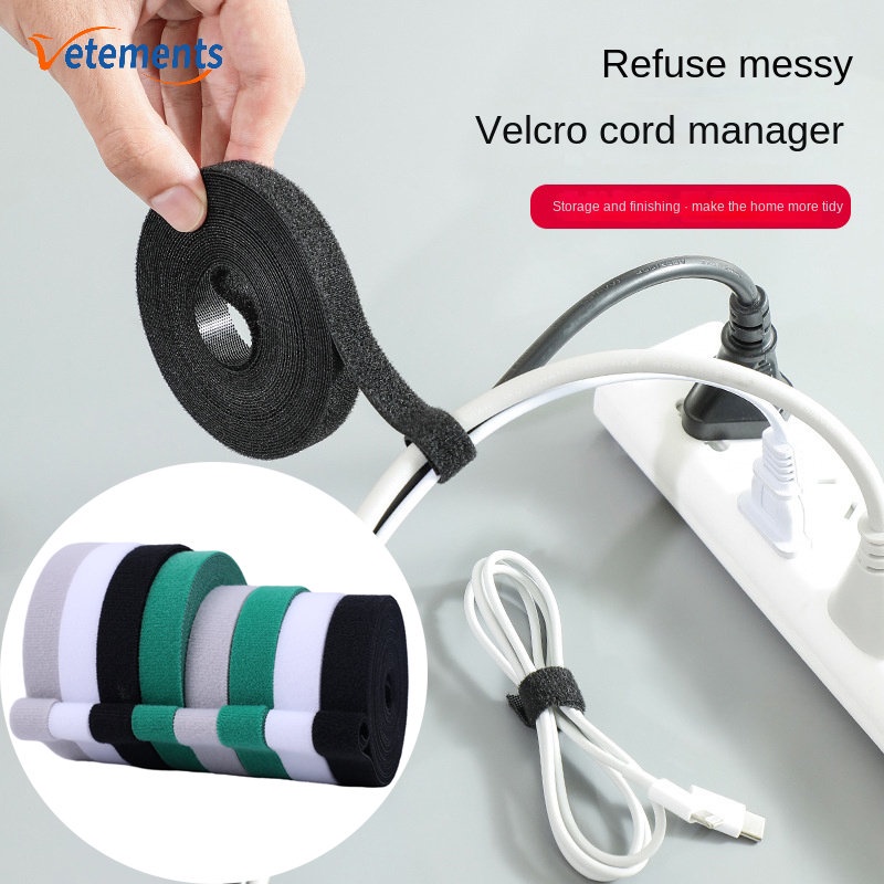 High Quality Reusable Nylon USB Cord Storage Winding Strap/ Phones ...