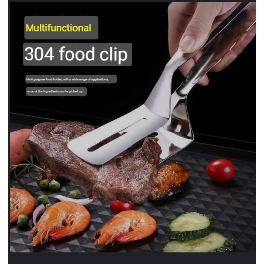 Fried Fish Tongs Steak Food Shovel / Pengepit Makanan Goreng Ikan ...