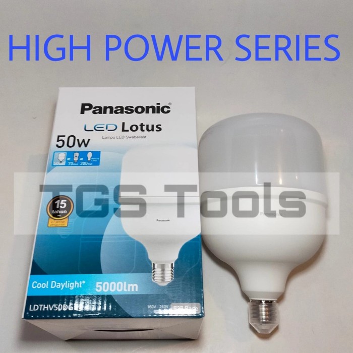 Panasonic LED Lamp High Power Light Bulb 50watt LED LOTUS PANASONIC ...
