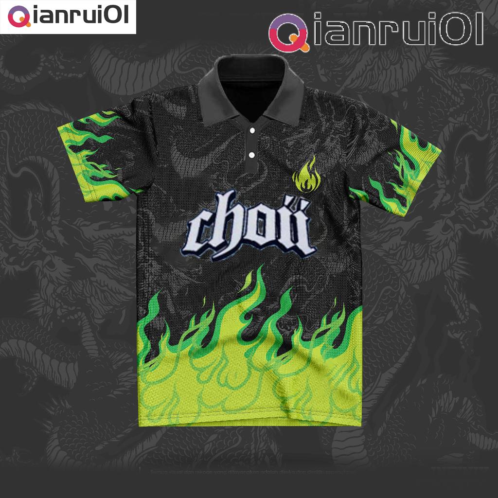 Oversized Retro Streetwear Jersey - EDISI ELEMENT (API) 2024 CHOII RED ...