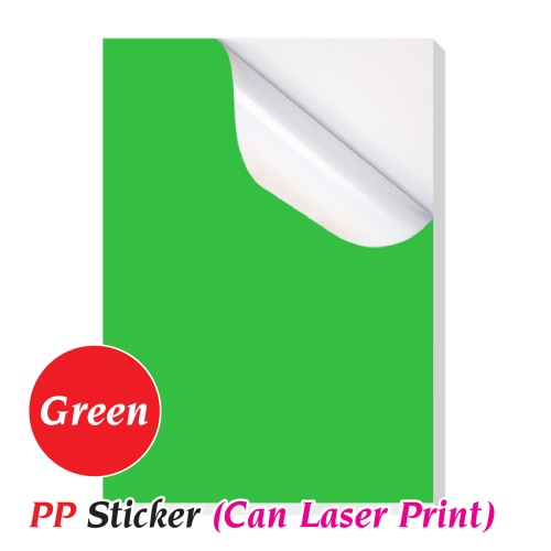A4 PVC Sticker | PVC STICKER COLOUR | PP Sticker | Shopee Malaysia